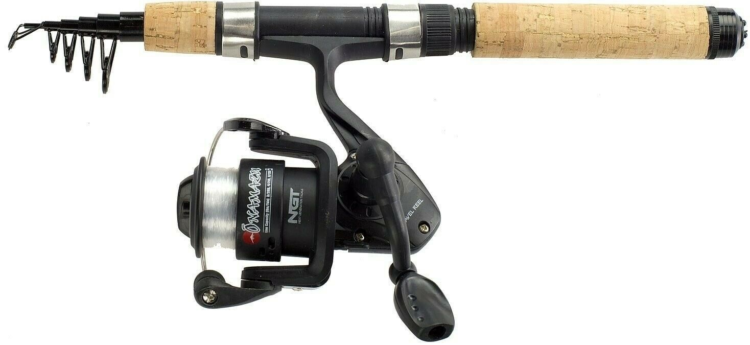 Onamazu NGT Mini Telescopic 5Ft Travel Fishing Rod - Jumping Bugzy