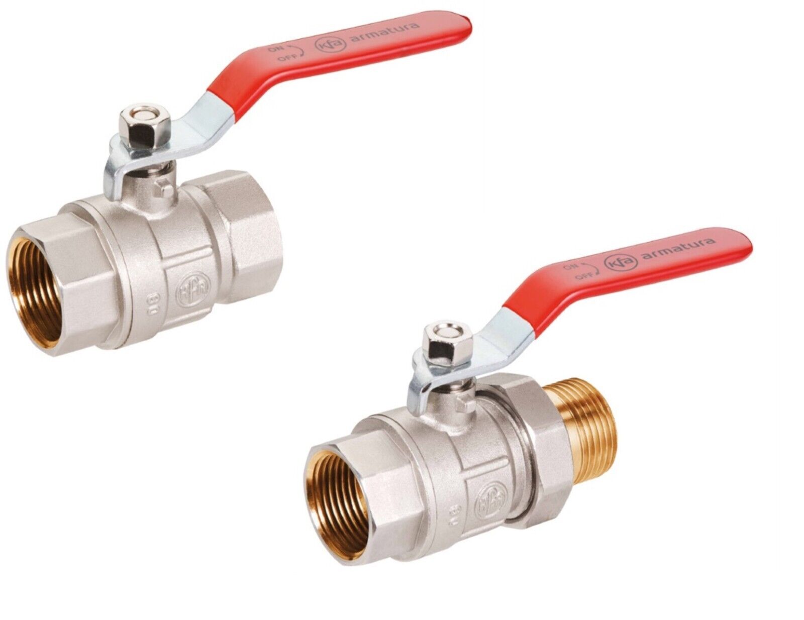 Ball Lever Valve Full Flow Ball Lever Valve BSP Pipe Thread M/F/ F/F 1/ ...