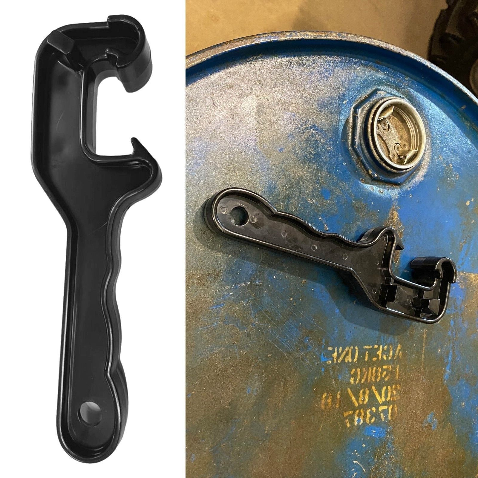 Oil Drum Wrench Universal Barrel Opening Ergonomic Hand Tool Spanner ...