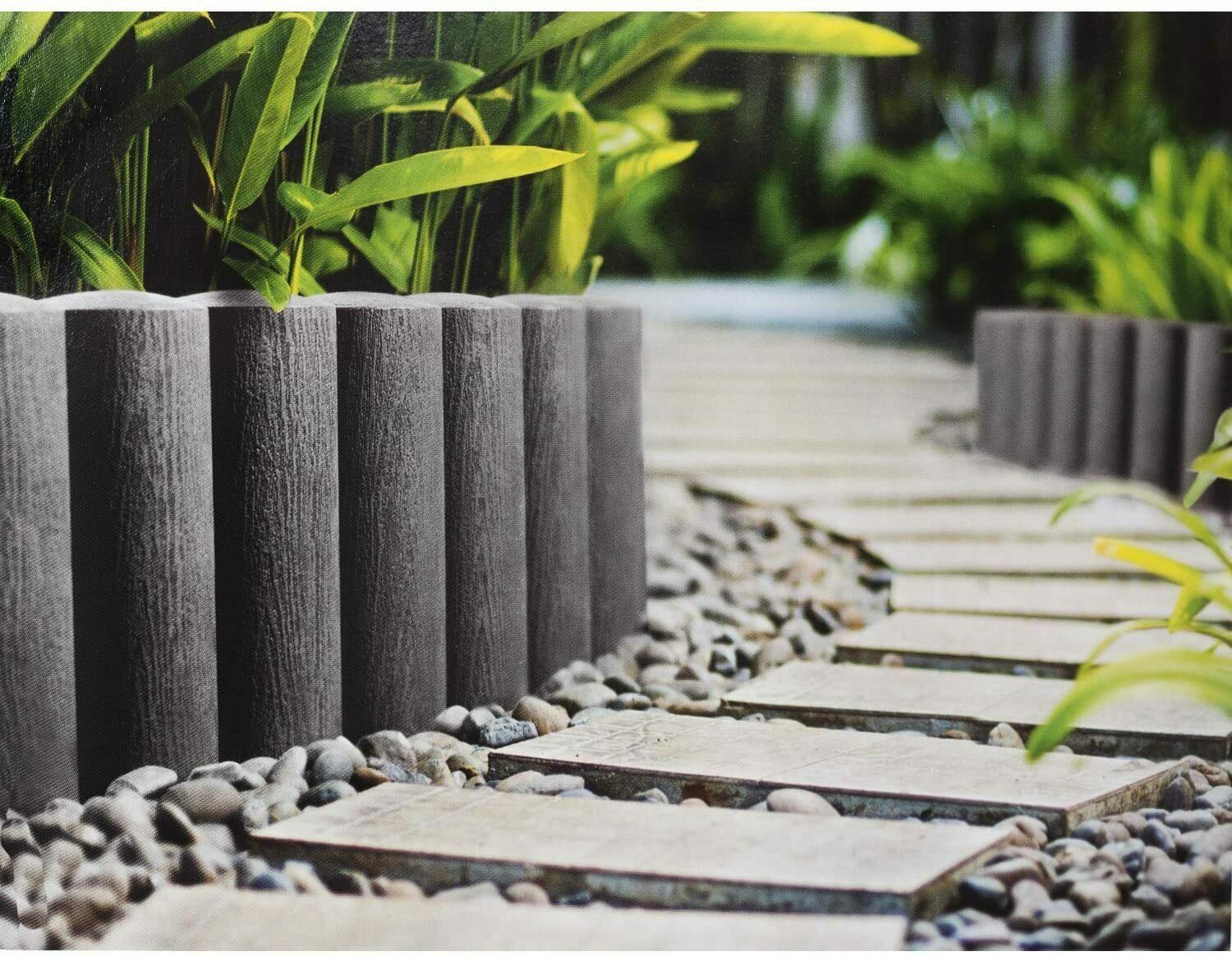 Garden Edging Palisade Border Edge Cellfast Sturdy Frost Resistant ...